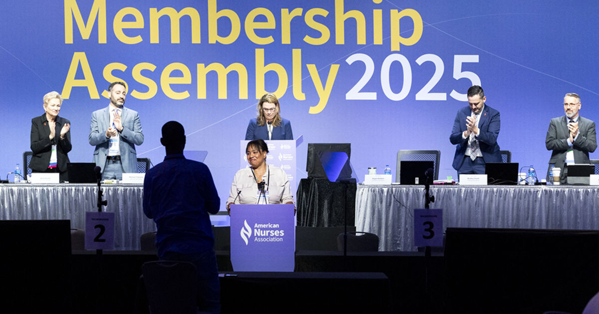 American Nurses Association Membership Assembly – Day 1